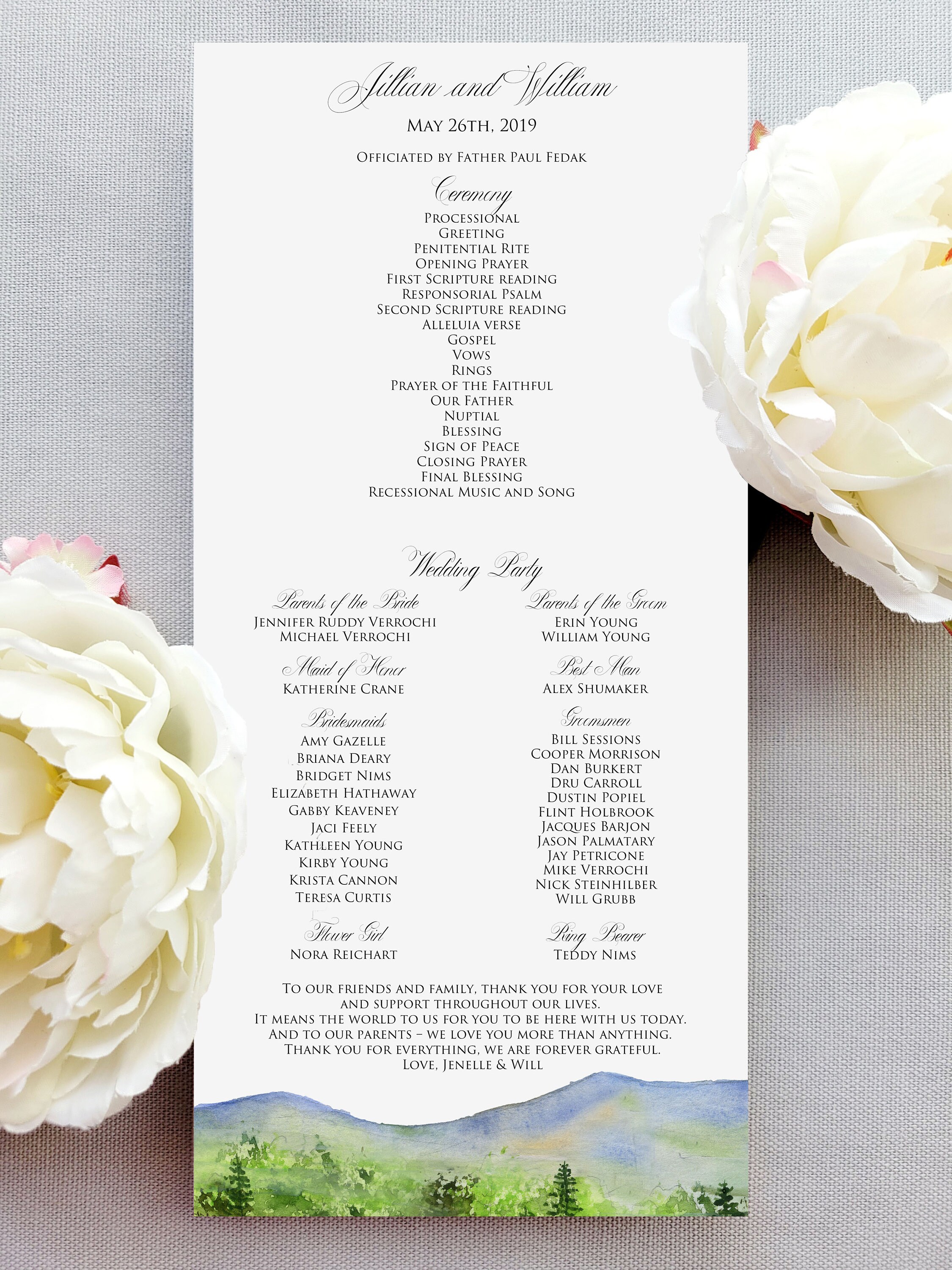 Woodstock, Vermont Fall Wedding Invitations Kelly Way Gardens the ...