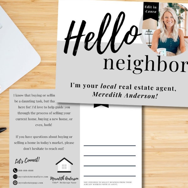 Open House 2 Pack, Sign in and Welcome Page Real Estate Agent ...