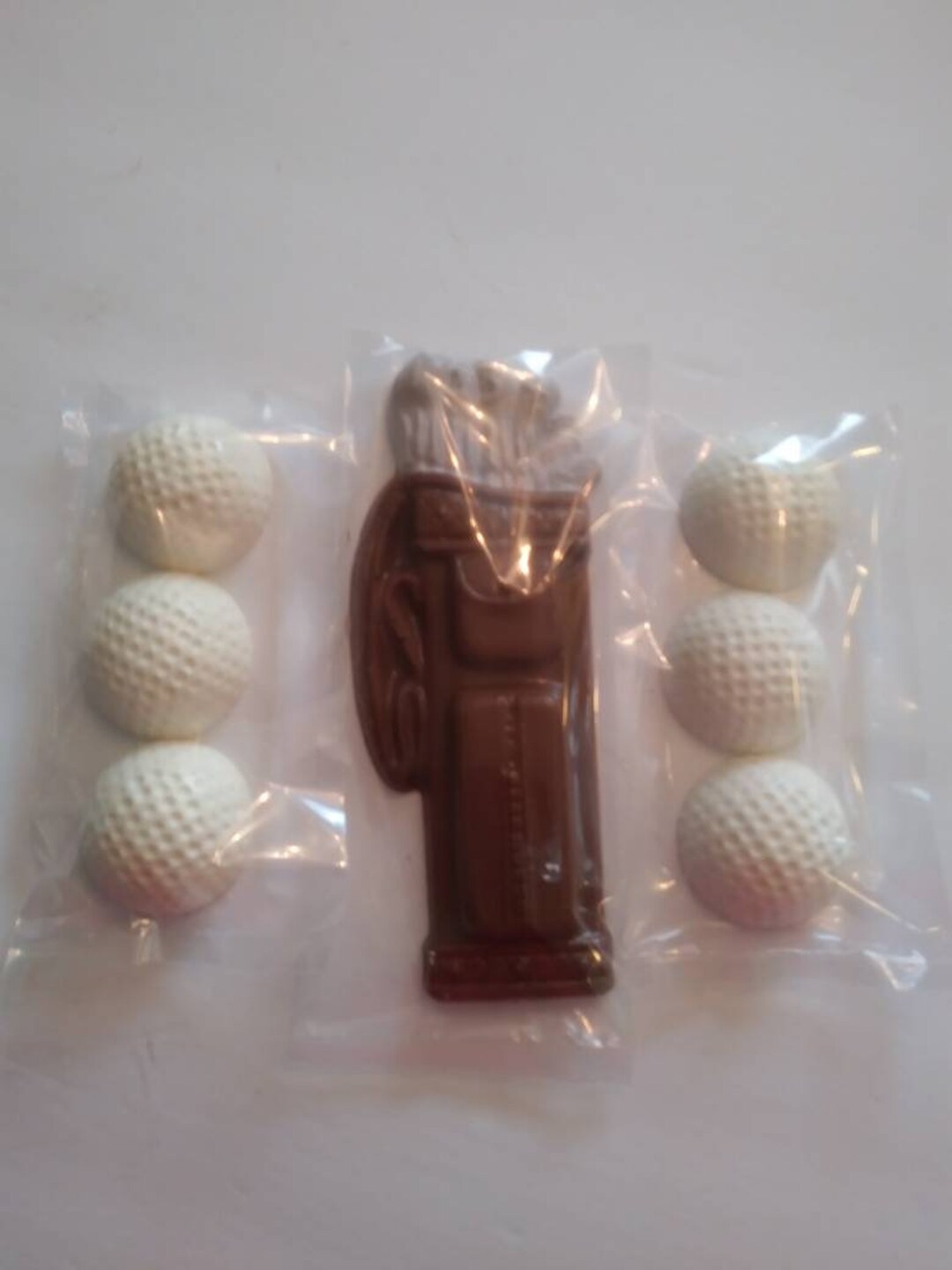 Chocolate Golf Clubs and Golf Balls Gift Set - Etsy