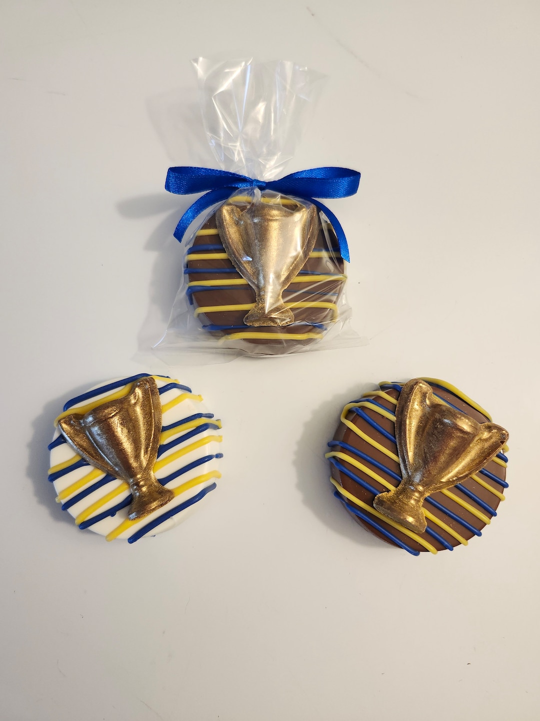 Trophy Award Chocolate Covered Oreos School Team Celebration (12) - Etsy