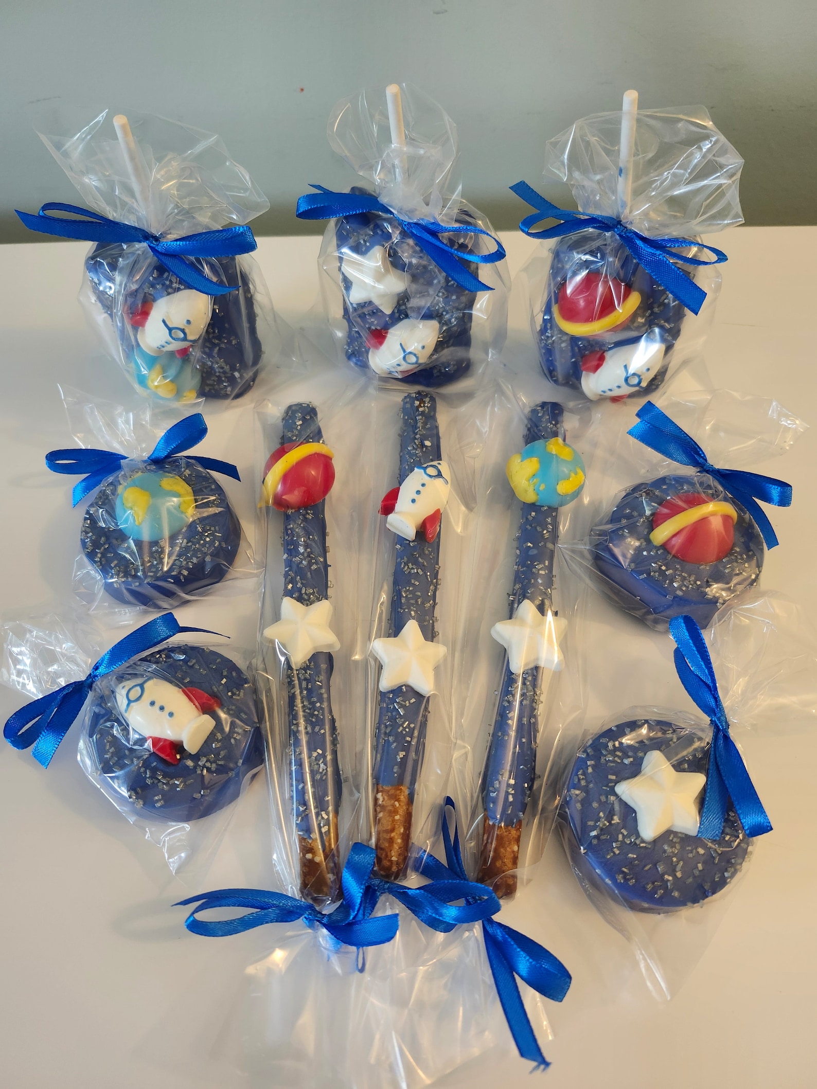 Out of This World Outer Space Rocket Ship Party Pack Oreos(4) Pretzel ...