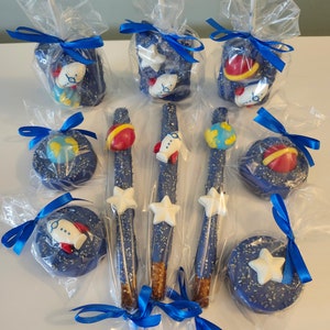 Out of This World Outer Space Rocket Ship Party Pack Oreos(4) Pretzel ...