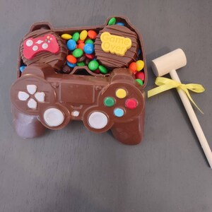 Breakable Chocolate Game Controller Filled With 2 Chocolate Covered ...