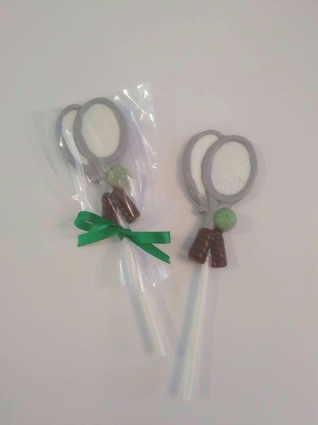 Tennis Rackets and Ball Chocolate Lollipops - Etsy