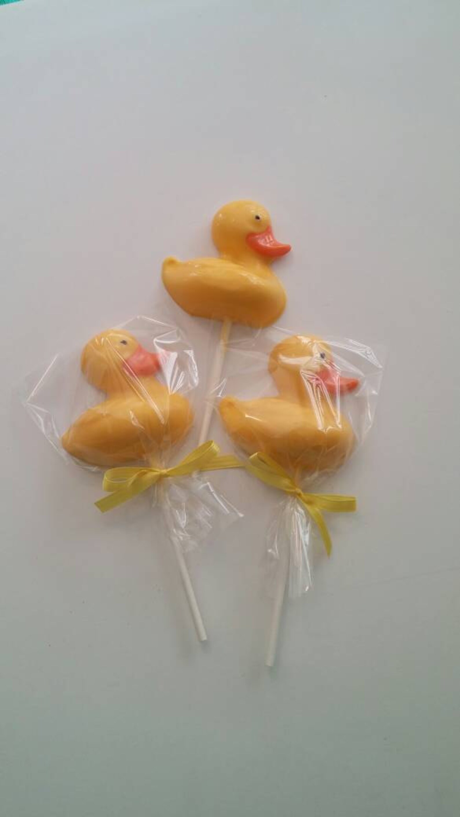 Rubber Ducky Chocolate Lollipops - Etsy