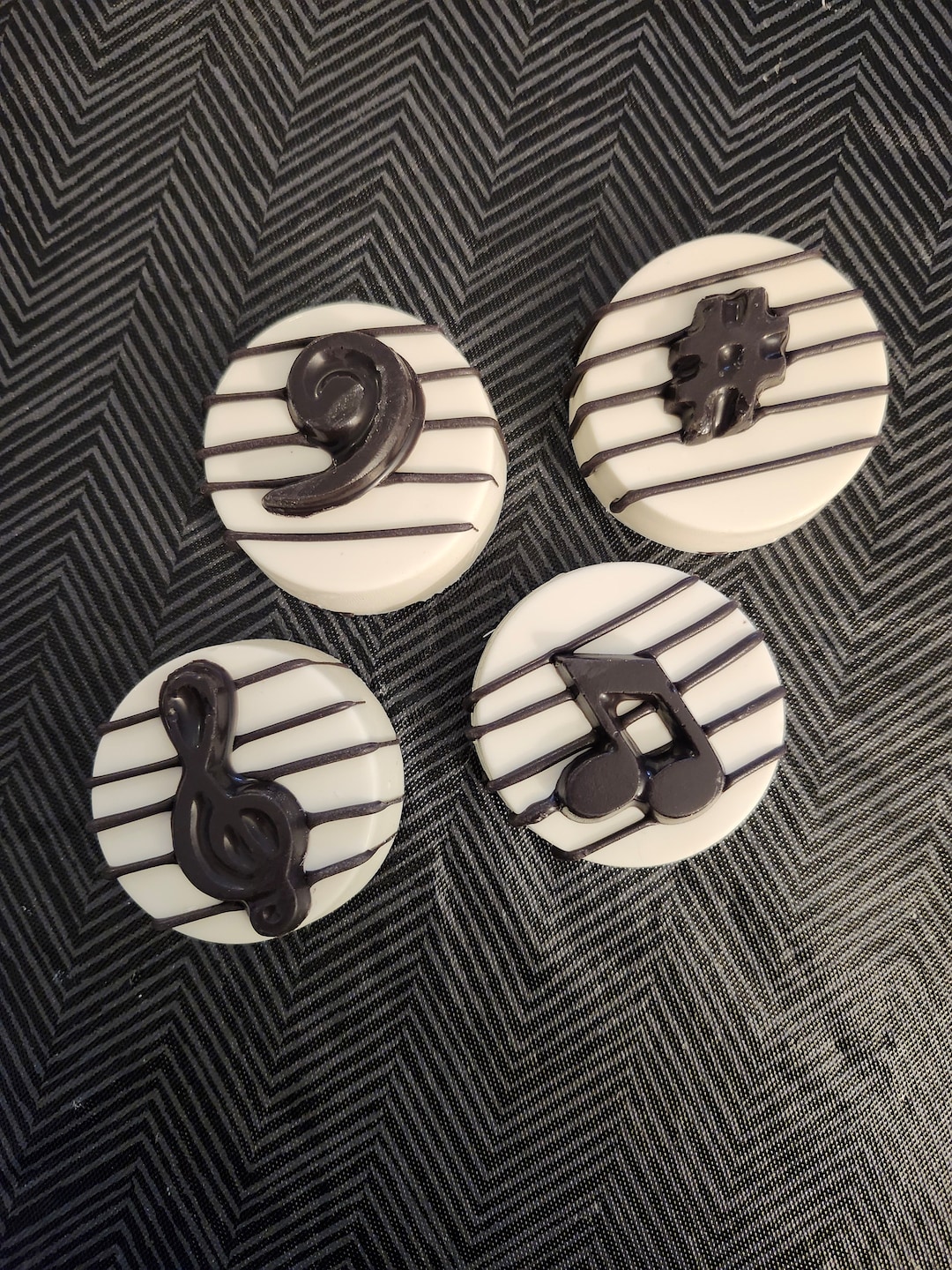 Music Note Chocolate Covered Oreos(12) - Etsy