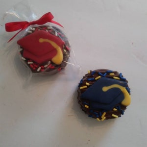 Graduation Diploma Cap Chocolate Covered Oreos(12) - Etsy