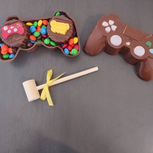 Breakable Chocolate Game Controller Filled With 2 Chocolate Covered ...