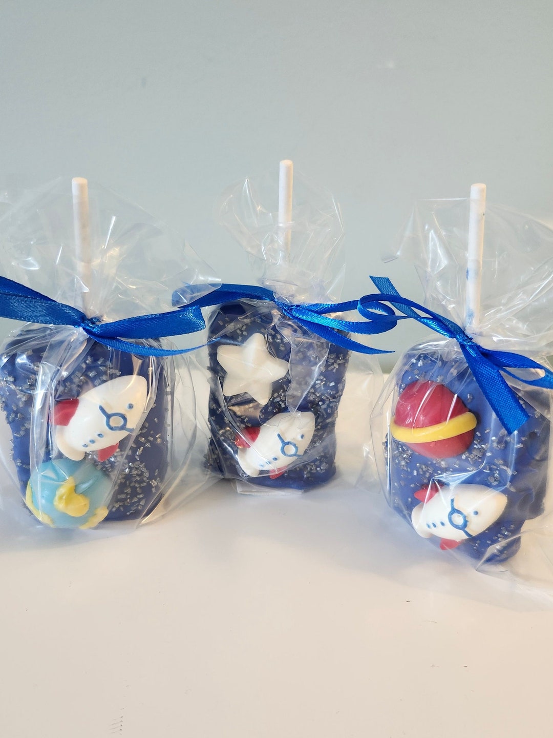Out of This World Outer Space Rocket Stars Chocolate Covered Rice ...