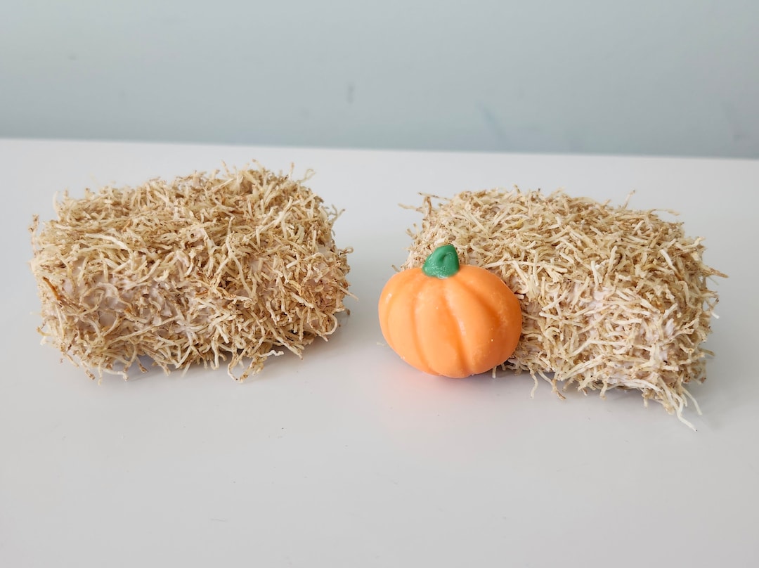 Hay Stack Rice Krispy Treats Fall Farmers Market Farm12 - Etsy