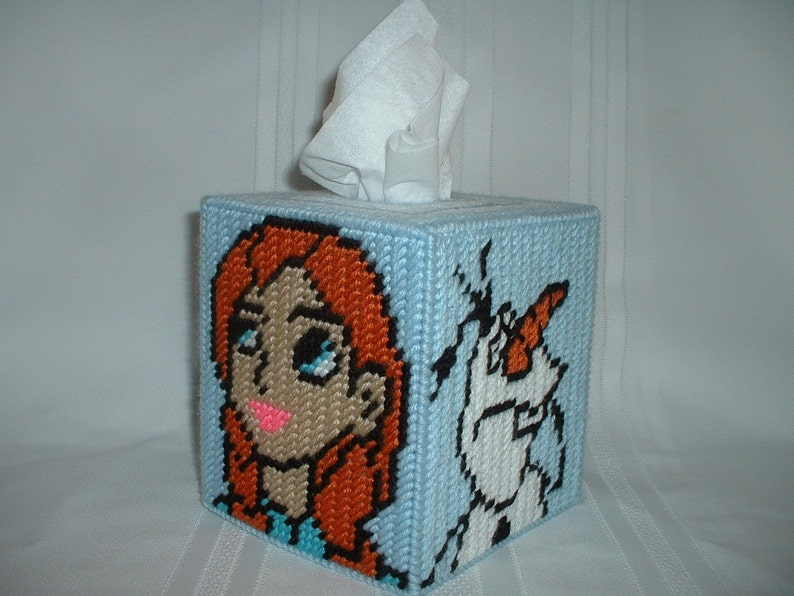 Frozen Tissue Box Cover | Etsy