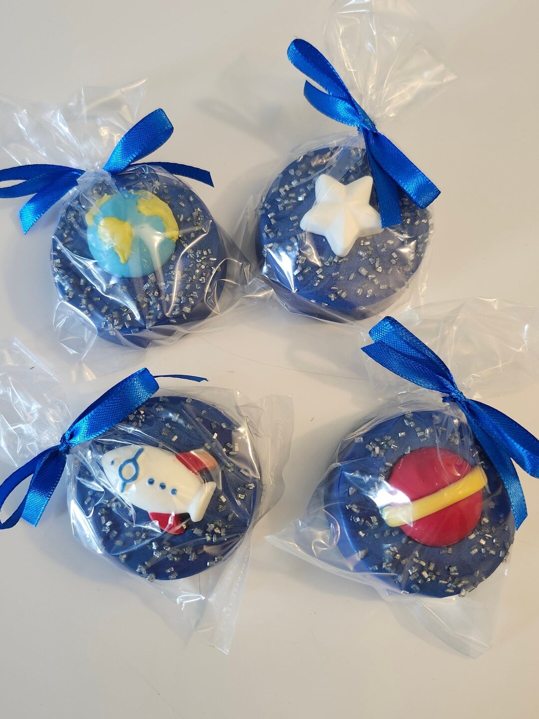 Out of This World Outer Space Rocket Stars Chocolate Covered Oreos (12 ...