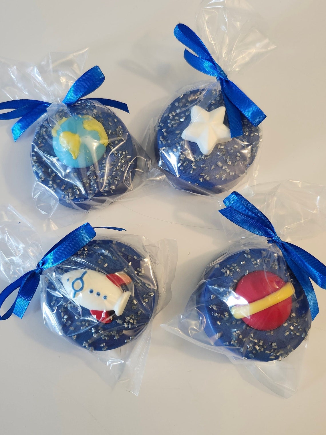 Out of This World Outer Space Rocket Stars Chocolate Covered Oreos (12 ...