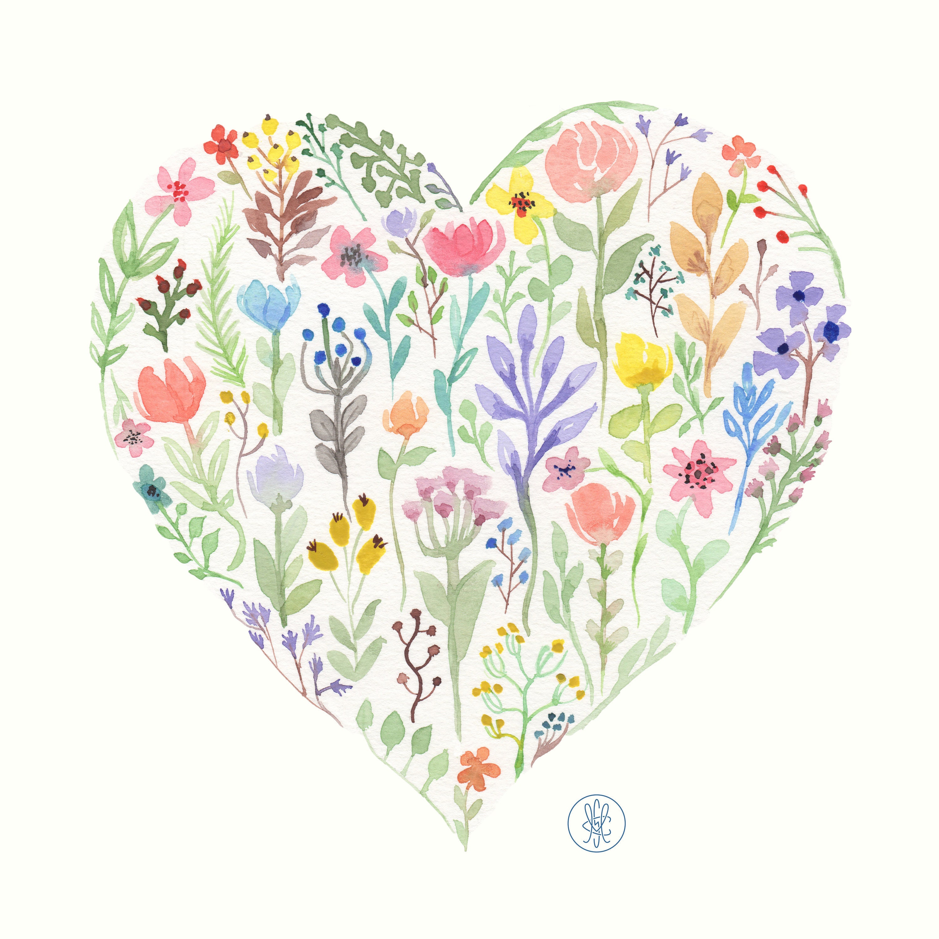 Pictures To Draw Of Flowers And Hearts