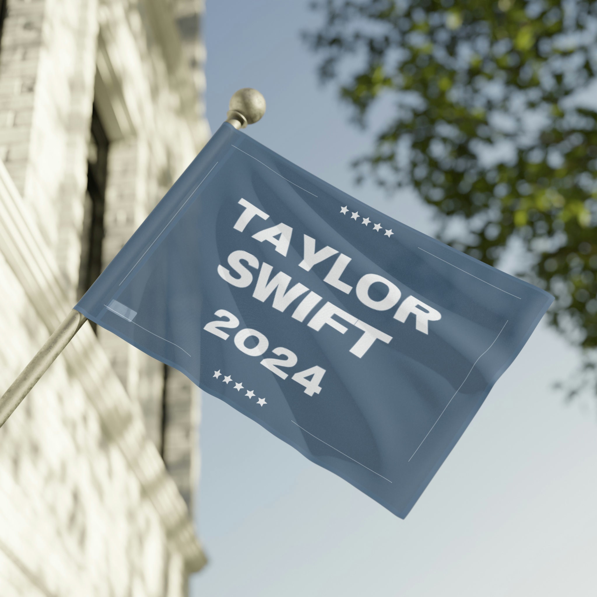 Taylor Swift 2024 Flag, Taylor Swift for President, Election Outdoor ...