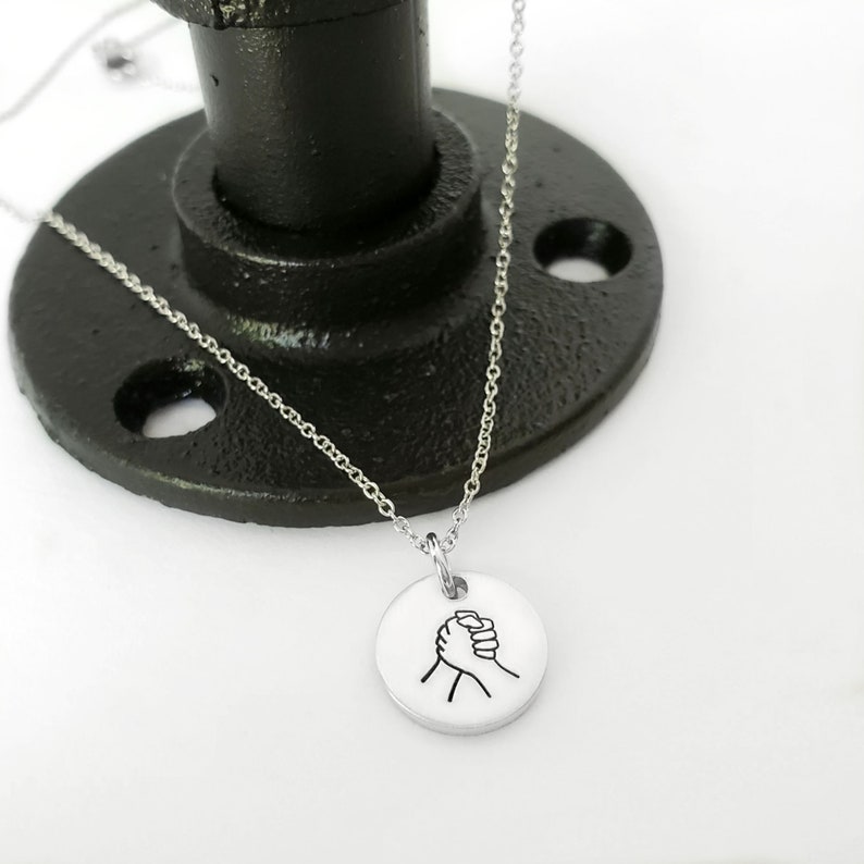 Black Lives Matter Necklace Unity Holding Hands Equality - Etsy