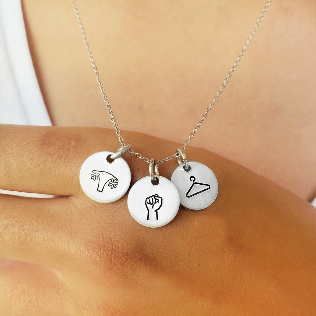 Pro Choice Necklace, Roe V Wade, Abortion is Healthcare, We Won't Go ...