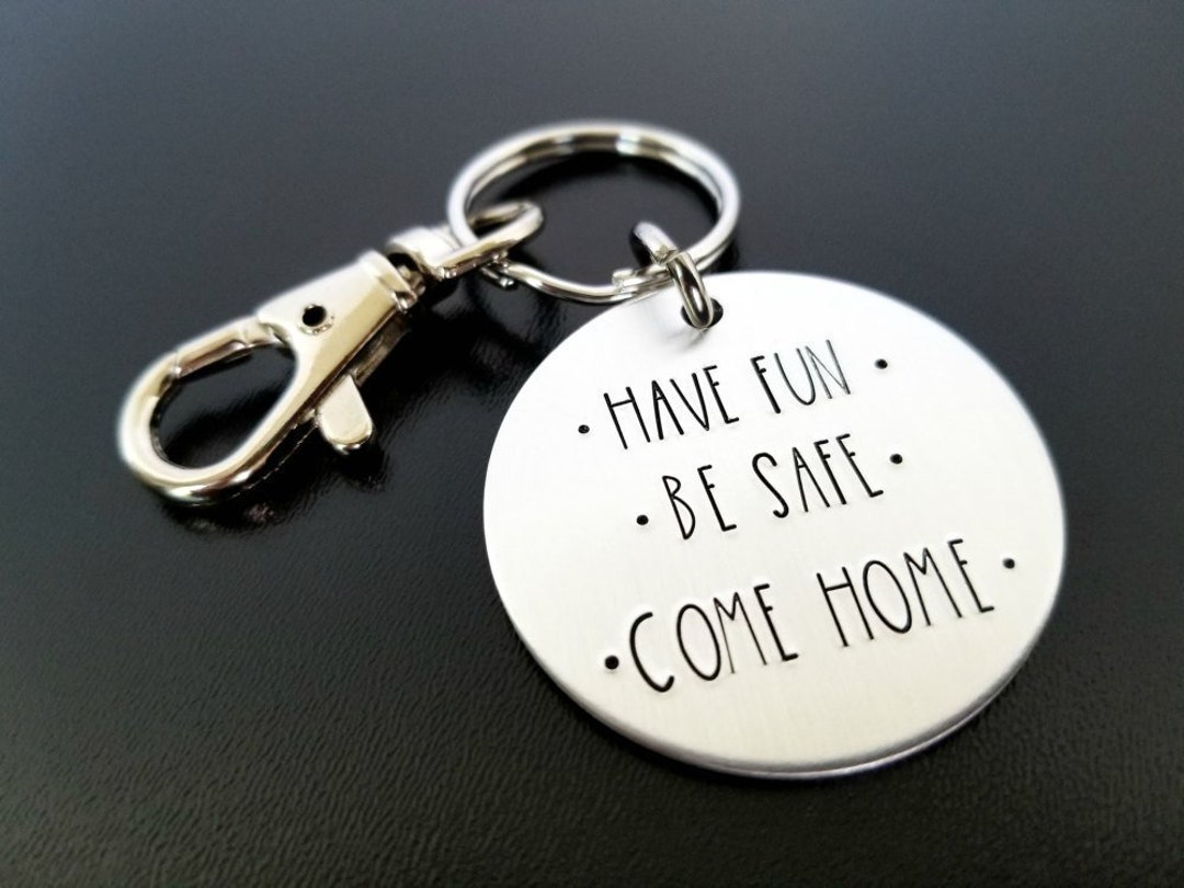 New Driver Personalized Keychain for Teen, Driver License, Be Safe ...