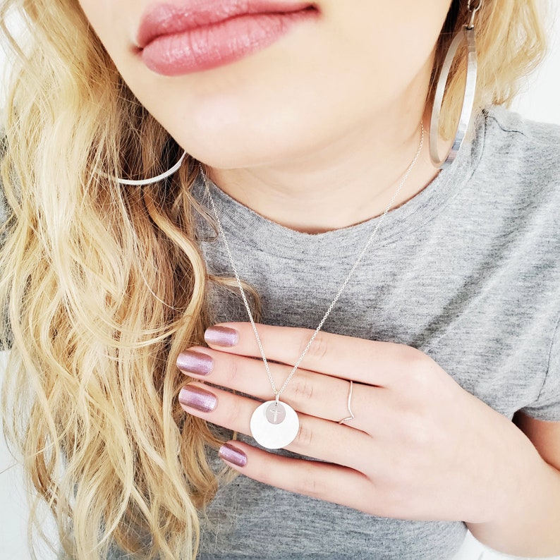 Sterling Silver Medical Alert Necklace, Personalized Medical ID Jewelry ...