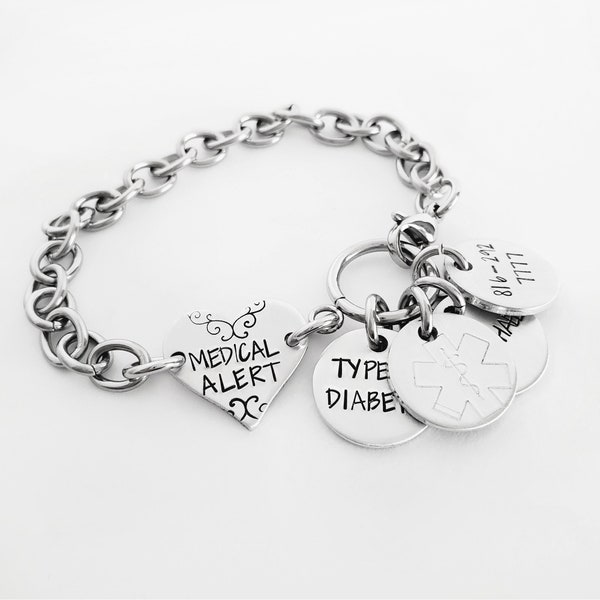 Medical Alert Charm - Etsy