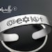 Coexist Bracelet, Boho Cuff, Peace Inspirational Jewelry - Etsy