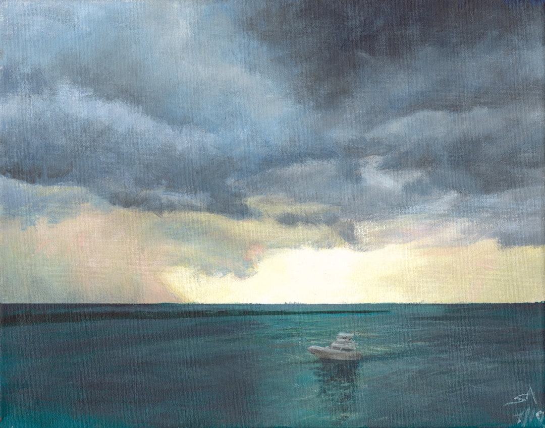 Digital Print "gulf Storm" - Etsy