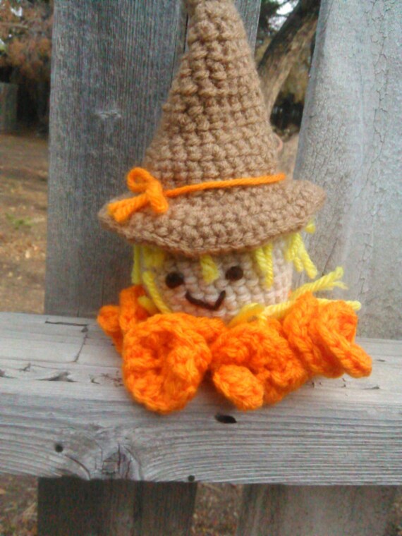 Crochet Scarecrow Octopus Nick | Etsy