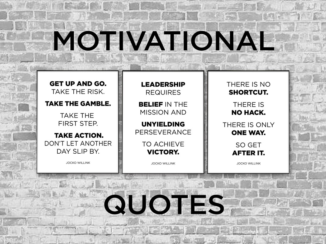 Printable Inspirational Quotes for Office or Home Gym Signs Workout ...