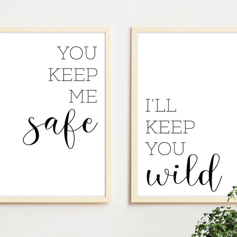Keep Me Safe Ill Keep You Wild - Etsy
