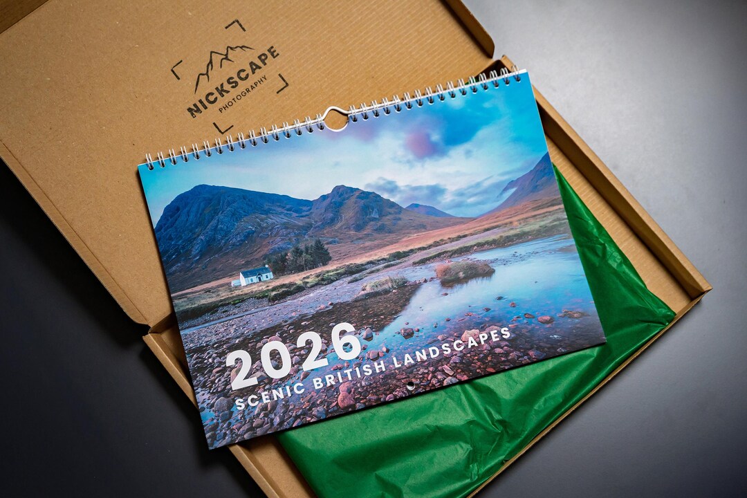 2026 British Landscapes Calendar: Scenic UK Landscape Photography ...