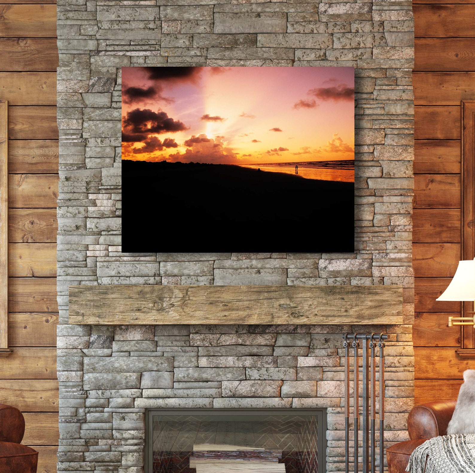 Kiawah Island Wall Decor Sunrise Photograph, South Carolina Beach House ...