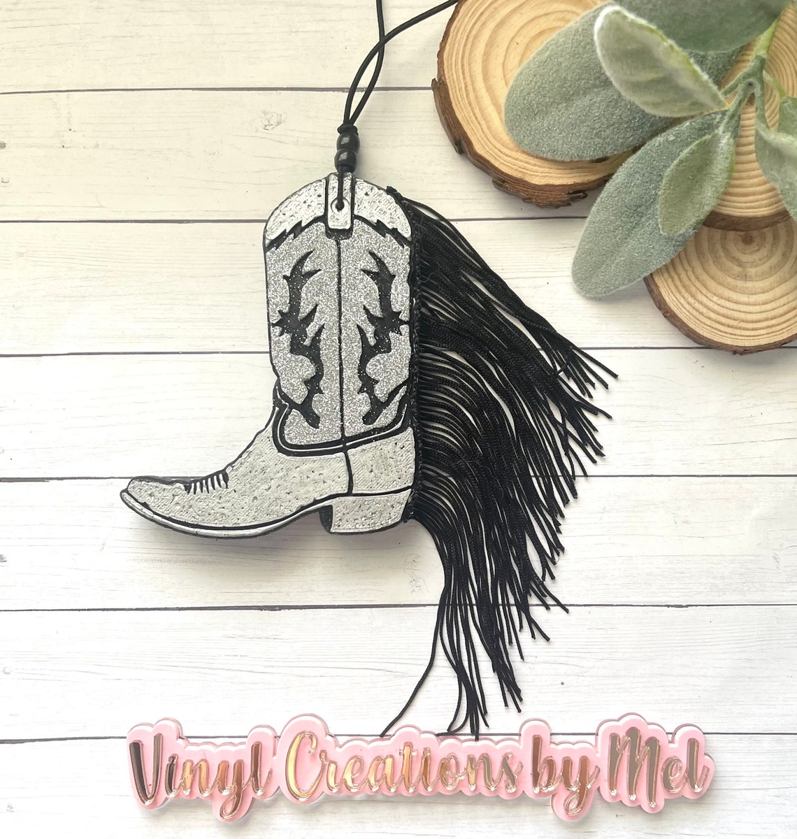 Cowgirl Boot Car Freshie, Car Air Freshener, Freshie, Aroma Bead Car ...