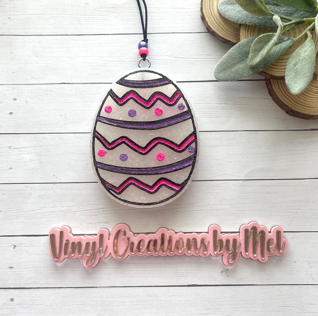 Easter Egg Car Air Freshener, Freshie, Aroma Bead Car Freshie, Mama ...