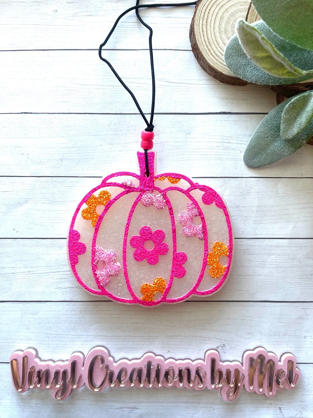 Floral Pumpkin Freshie, Car Air Freshener, Freshie, Car Freshie, Mama ...