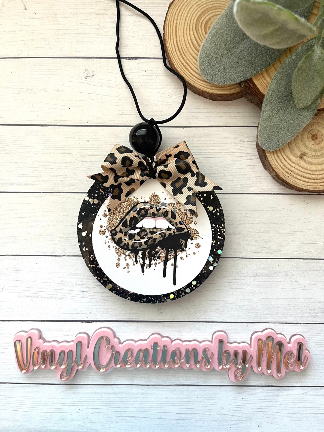 Dripping Lips Car Freshie, Car Air Freshener, Freshie, Aroma Bead Car ...