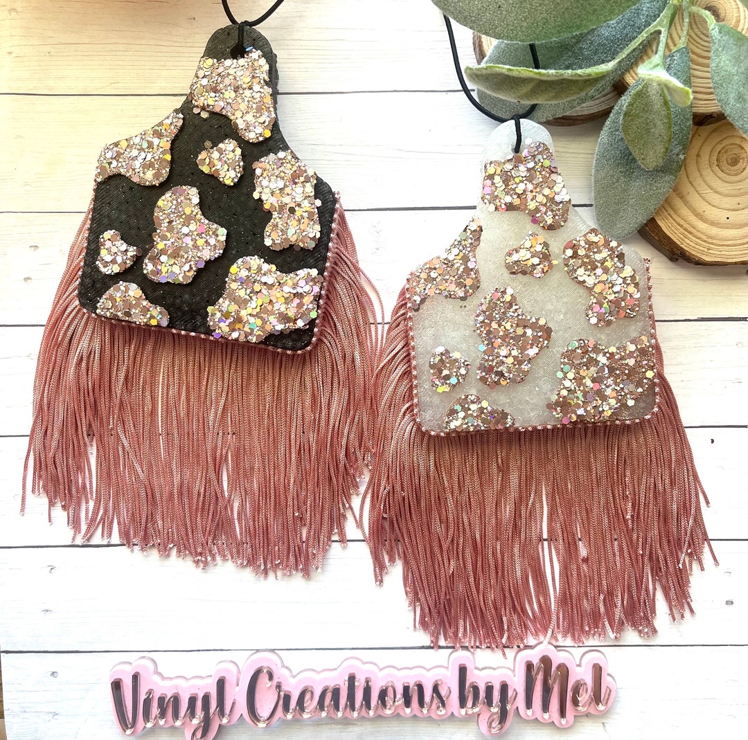 Cow Tag Car Freshie, Car Air Freshener, Freshie, Aroma Bead Car Freshie ...