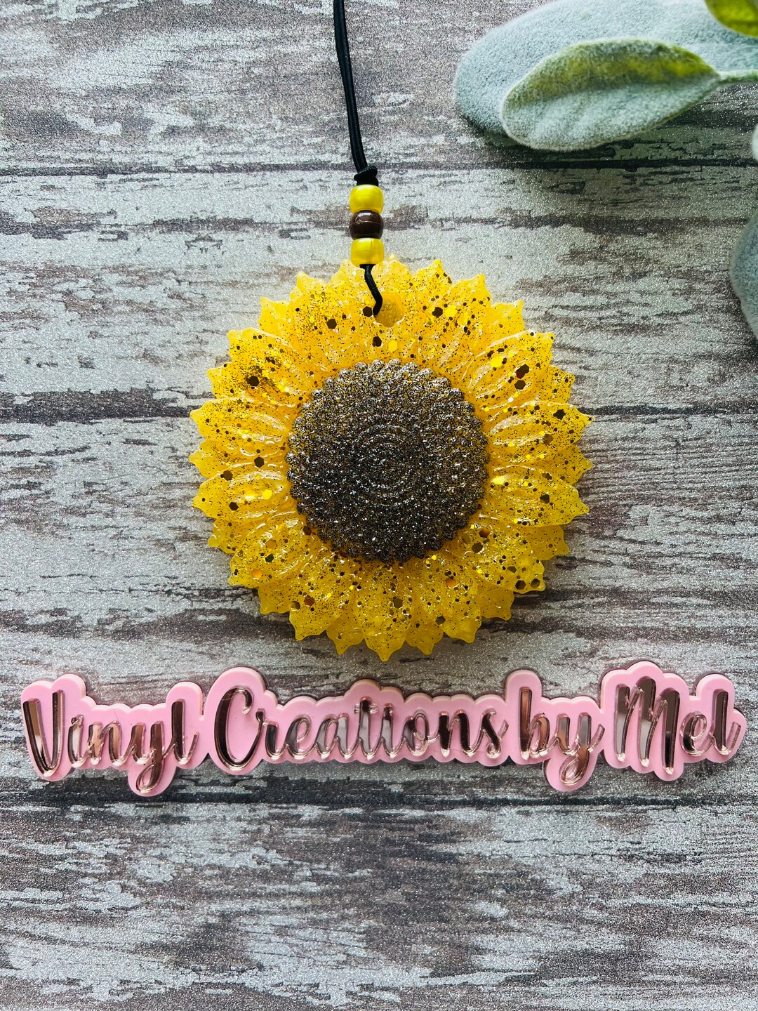 Sunflower Freshie Car Air Freshener Freshie Aroma Bead Car - Etsy