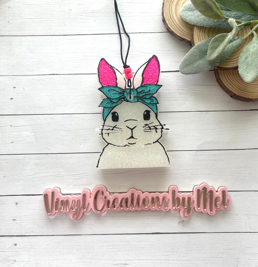 Easter Bunny Car Air Freshener, Freshie, Mama Life Freshie, Cute Car ...