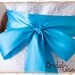 2.5" TURQUOISE Bridal Sash 4 Yards, Satin Ribbon Sash, Wedding Sash ...