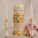 Gold Unity Candles Set Personalized Wedding Unity Candles - Etsy