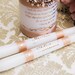 Rose Gold Wedding Unity Candle Set With Rose Gold Cross - Etsy