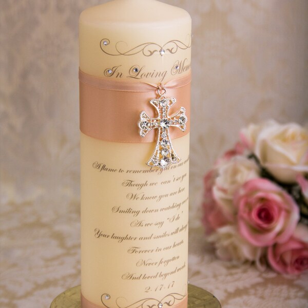 Remembrance Candle - Etsy