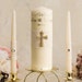 Unity Candle Set Gold Cross Candle Set Church Wedding Unity - Etsy