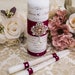 Rose Gold Unity Candle Set Burgundy Wedding Unity Candles Rose - Etsy
