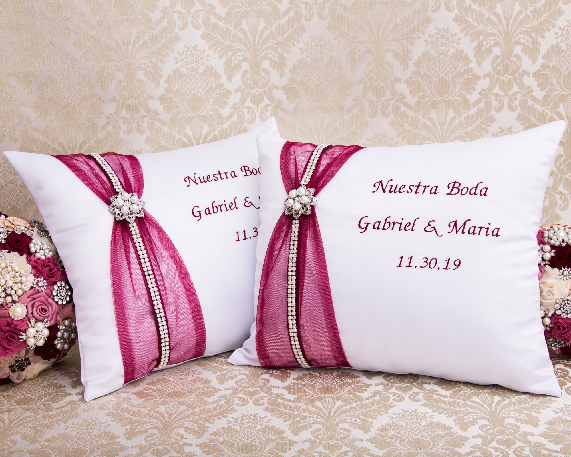 Wedding Kneeling Pillows Cojines De Boda Para Hincarse, 43% OFF
