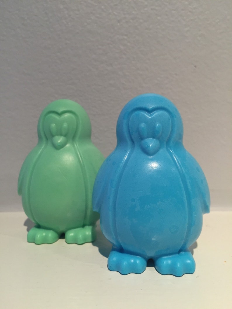 Penguin Soaps / Stocking Stuffer / Handmade Soap / Winter Soap /4 Oz of ...