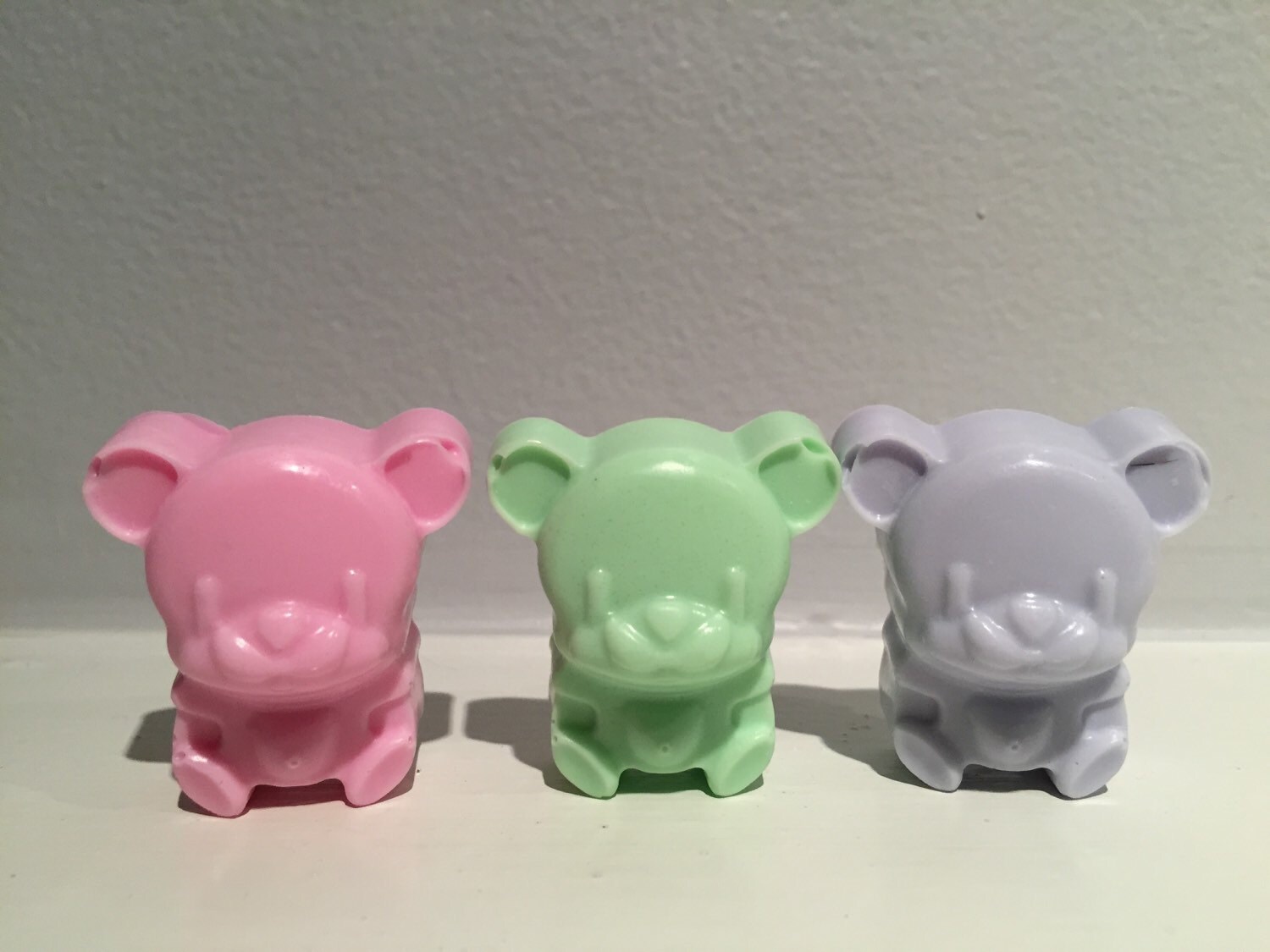 Baby Animal Soaps / Soap Set / Bear Lion & Hippo / 1 Oz Soap - Etsy