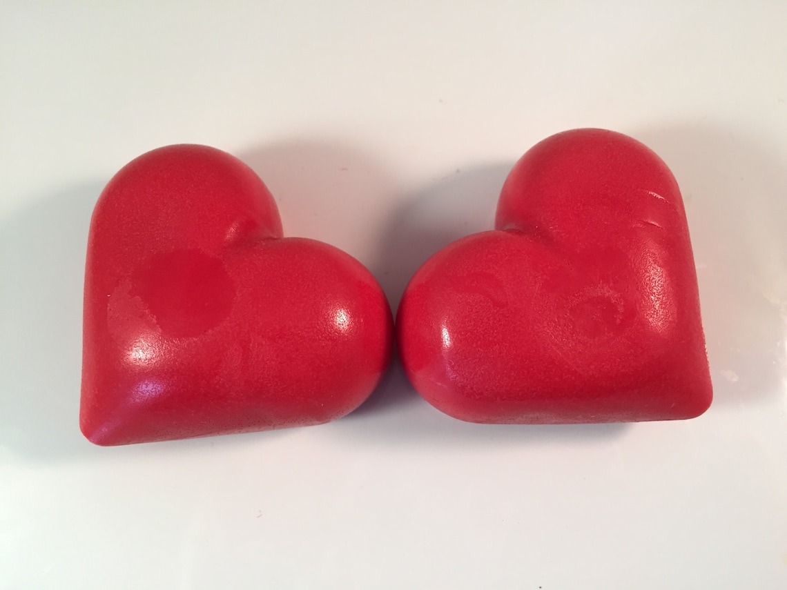 Heart Soap / Valentine Soap / Heart Soap Set / Handmade Soap / | Etsy