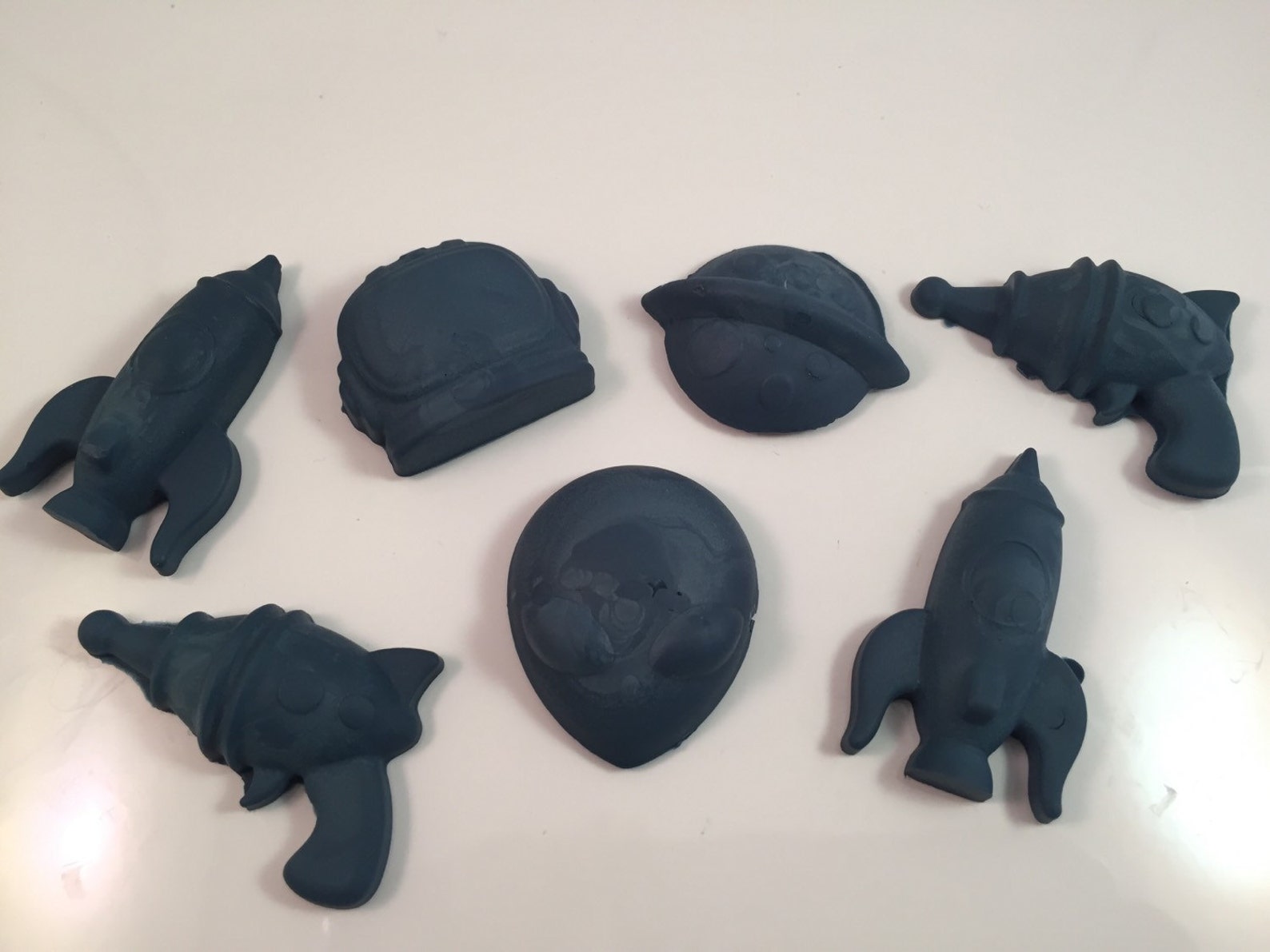 Rocket Ship Soap / Outer Space Soap / Goat Milk Soap / Baby Shower ...