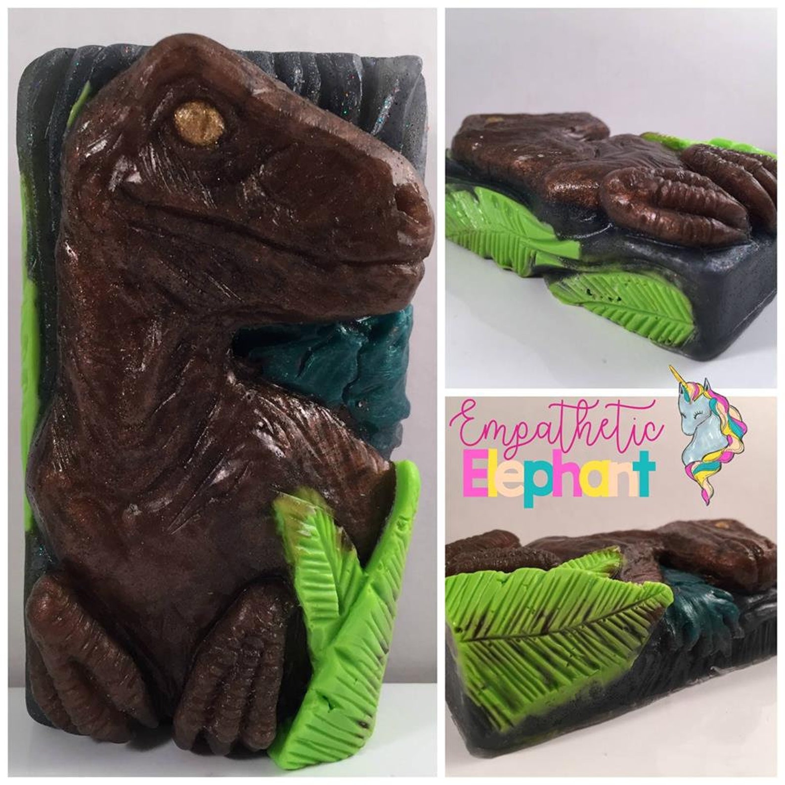 Raptor Soap / Dinosaur Soap / 5 Oz Soap / Glycerin Soap / Party Favor ...